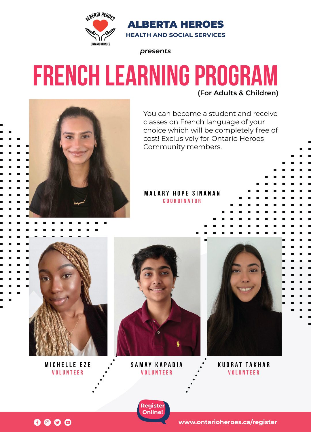 French Learning Programs – Ontario Heroes Health And Social Services